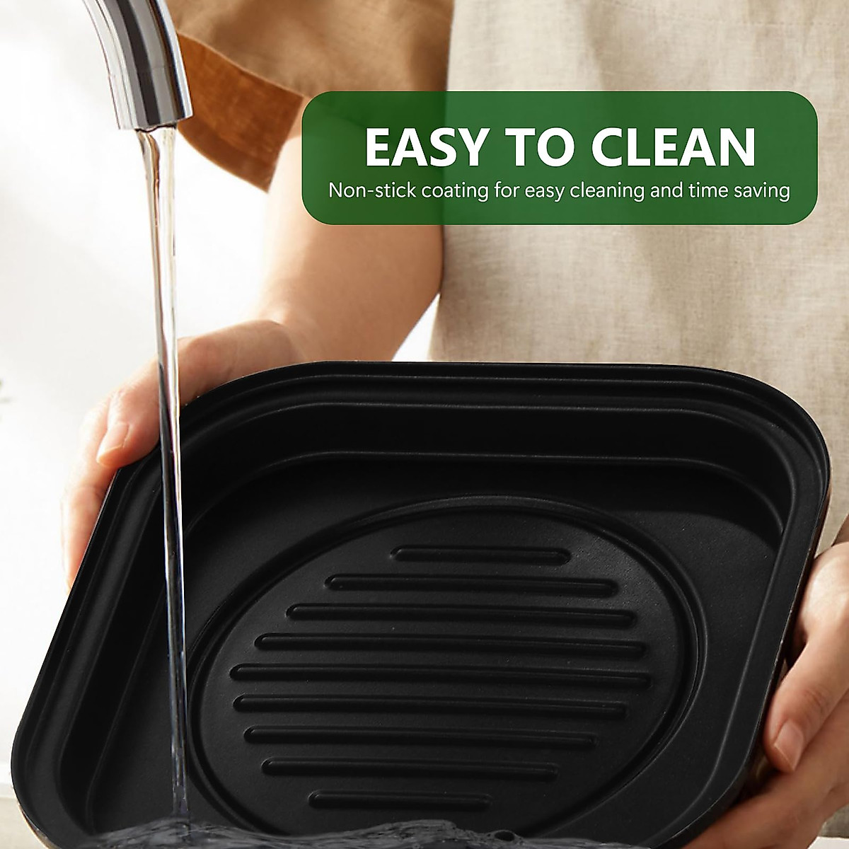 Austric 2 In 1 Electric Shabu Shabu Pot 3.5L with Removable Grill Pan, Non-Srick Electric Hot Pot with Slide Power Control, Multi Cooker with Tempered Glass Lid for Frying,Grilling,BBQ | (Green)