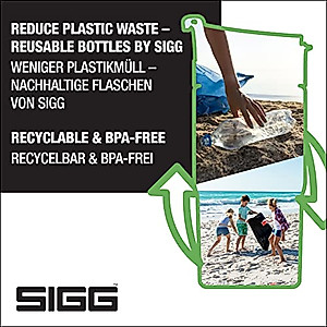 SIGG - Insulated Coffee Cup - Travel Mug Nova Ultra Lemon - Dishwasher Safe - BPA Free - Broscilate Glass - Flip Top - Yellow - 13 Oz