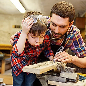 Folding Utility Knife, Heavy Duty Box Cutter Retractable, Ergonomic Aluminum Body with Belt Clip, Safety Lock Design, Perfect for Office, Arts Crafts and Home use (Screw Bits Inside)