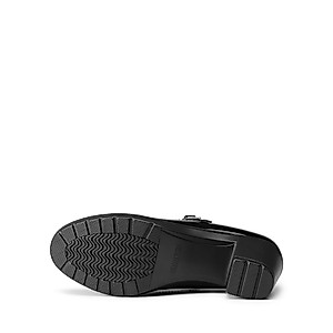 DREAM PAIRS Women's Classic Oxfords T-Strap Mary Jane Dress Shoes, Size 8.5, BLACK-PAT