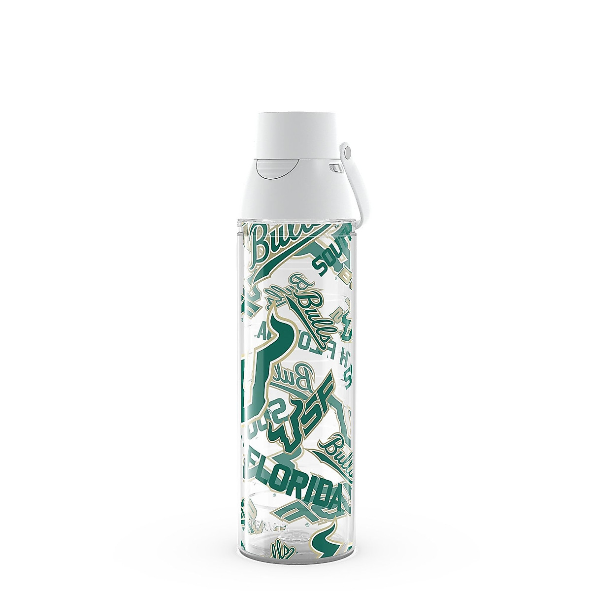 Tervis Venture Lite USF Bulls - All Over Made in USA Double Walled Insulated Tumbler Travel Cup Keeps Drinks Cold & Hot, 24oz Water Bottle, Classic