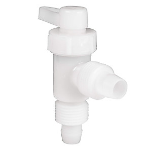 RecPro RV Plumbing Hardware | 06884 | 1/2" Compression Type 2-Way Elbow Stop Valve | 90-Degree Shutoff Fitting | Pex Pipe/Tubing Fittings (2 Fittings)