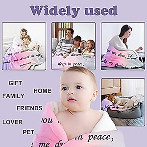 JEPELUS Christian Gifts for Women, Inspirational Bible Verse Blanket with Healing Thoughts and Prayers,Scripture Blanket-Spiritual Caring Religious Thanksgiving Day Gifts for Women-60X80