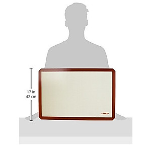 Winco Silicone Baking Mat, Square 16-3/8 by 24-1/2-Inch