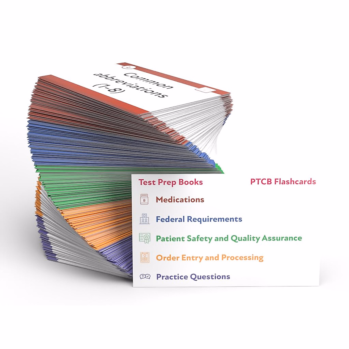 PTCB Exam Study Cards: PTCB Exam Prep 2025-2026 with Practice Test Questions for the Pharmacy Technician Certification Exam [3rd Edition]
