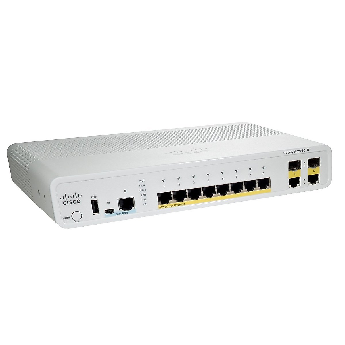 Cisco WS-C2960C-8TC-L 2960C 8-Port Fast Ethernet Catalyst Switch (Renewed)