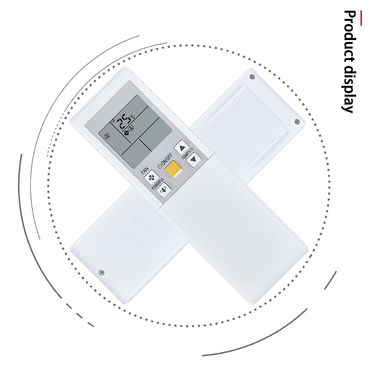 Replacement Remote Control for Daikin ARC452A9 ARC452A15 ARC452A16 ARC452A17 ARC452A18 ARC452A19 ARC452A20 ARC452A21 ARC452A3 Air Conditioner