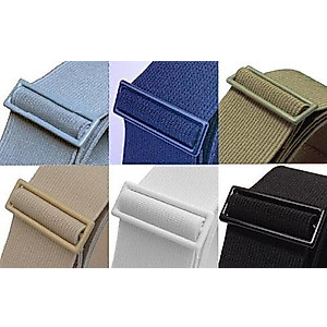 SkinniBelt For Women The Original Elastic No-Show Belt (Medium, Denim Blue) Invisible Belt With Premium Webbing Made In The USA