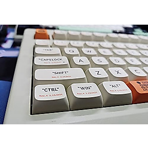 Blue Hat 141 Keys XDAS keycaps Dye-Sublimated Keycap for Cherry MX Switch keycaps for Wired USB Mechanical Gaming Keyboard （Plastic Sleeve）