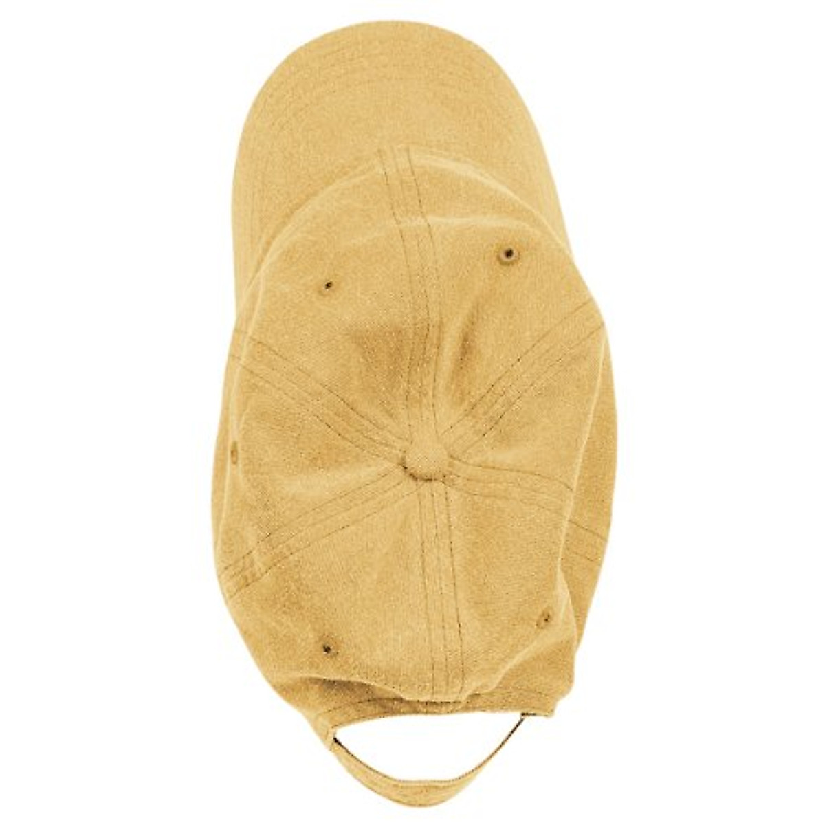 Authentic Pigment -Dyed Baseball Cap, Mustard, One Size