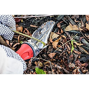 Garden Weasel Multi-Use Transplanter 91360 - Trowel Garden Tool - Hand Shovel - Garden Spade - Gardening Shovel - Weather and Rust Resistant