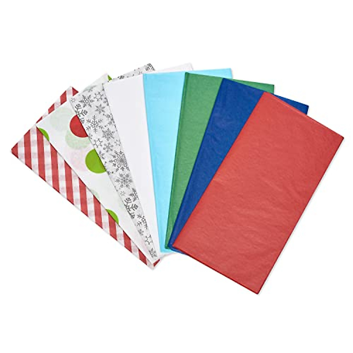 American Greetings 200 Sheet Bulk Winter Assortment Christmas Tissue Paper for Birthdays and All Occasions