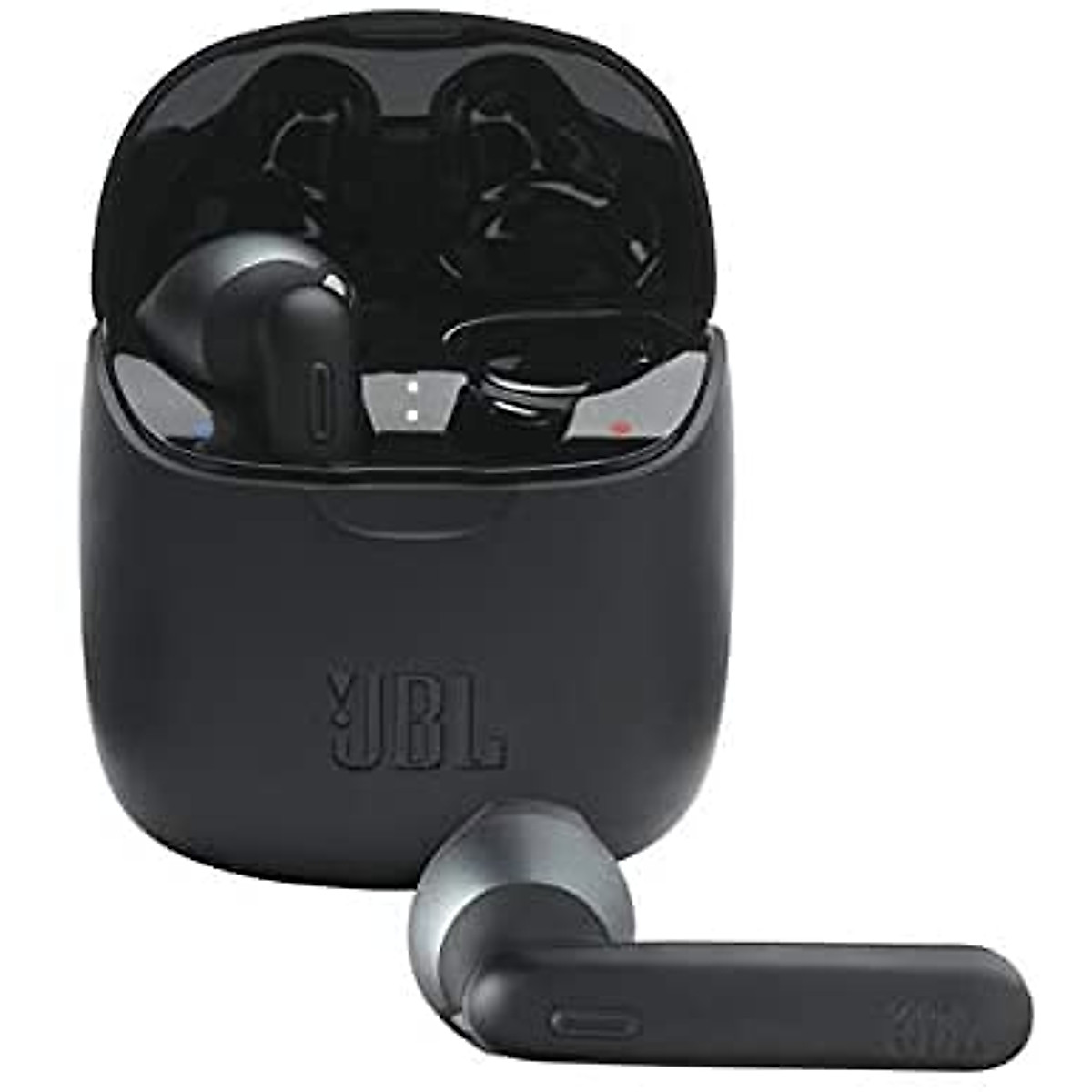 JBL Tune 225TWS True Wireless in-Ear Headphones Bundle with Deluxe Hardshell Case (Black)