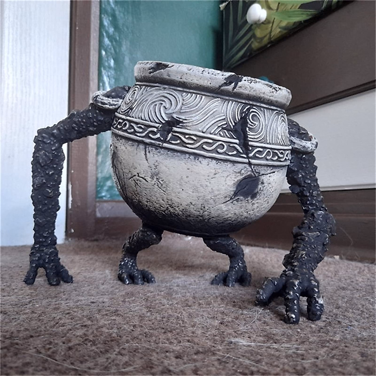 CURAGH Elden Ring Pot Boy Statues, Elden Ring Merch,Elden Ring Figure,with Built-in Color Changing Led Lights,Elden Ring Game Fans Collection, Best Gift for Game Lovers