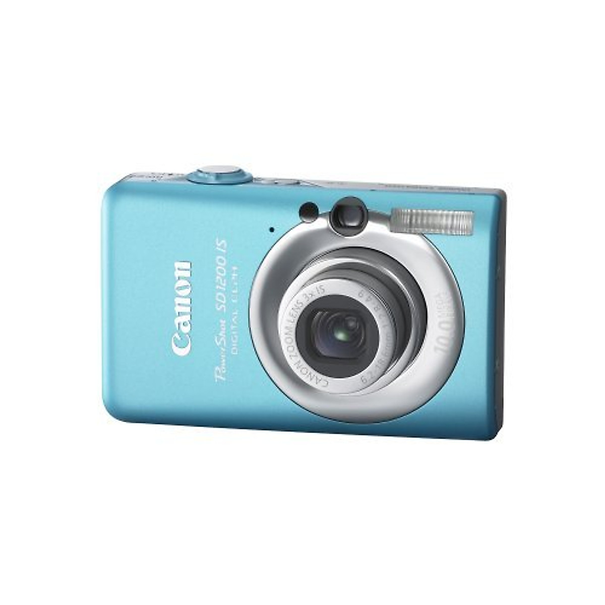 Canon PowerShot SD1200IS 10 MP Digital Camera with 3x Optical Image Stabilized Zoom and 2.5-inch LCD (Blue)