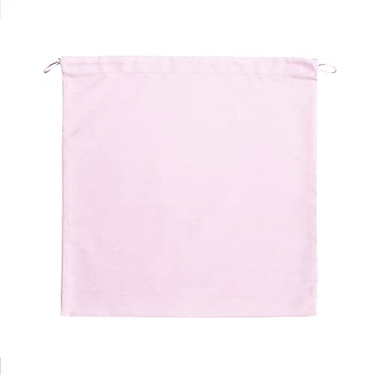 Light Pastel Pink Dust Bag - Extra Small to Extra Large - Broadcloth Thin Cotton dust bags handmade in USA - Storage bag, Handbag, Sneakers, Gift, Travel (L Portrait - 22x28")