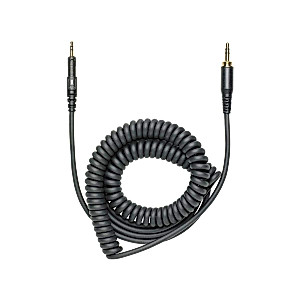 Audio-Technica HP-CC Replacement Coiled Cable for M Series Headphones,Black