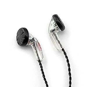 FAAEAL Snow-Lotus 1.0 in Ear Earphones with 15 Pairs Soft Foam Earbuds Eartips,64 Ohm Heavy Bass Flat Head Earbuds with Earphone Pads Replacement Foam for AirPods iPod iPhone Itouch Ipad Headsets