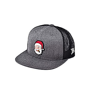 Branded Bills PVC Santa (Charcoal, Flat Trucker)