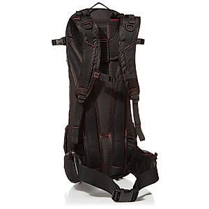 Grey Ghost Gear Daypack Backpacks, Black/Black Diamond with Red Stitiching (GTG5874-2-2D)