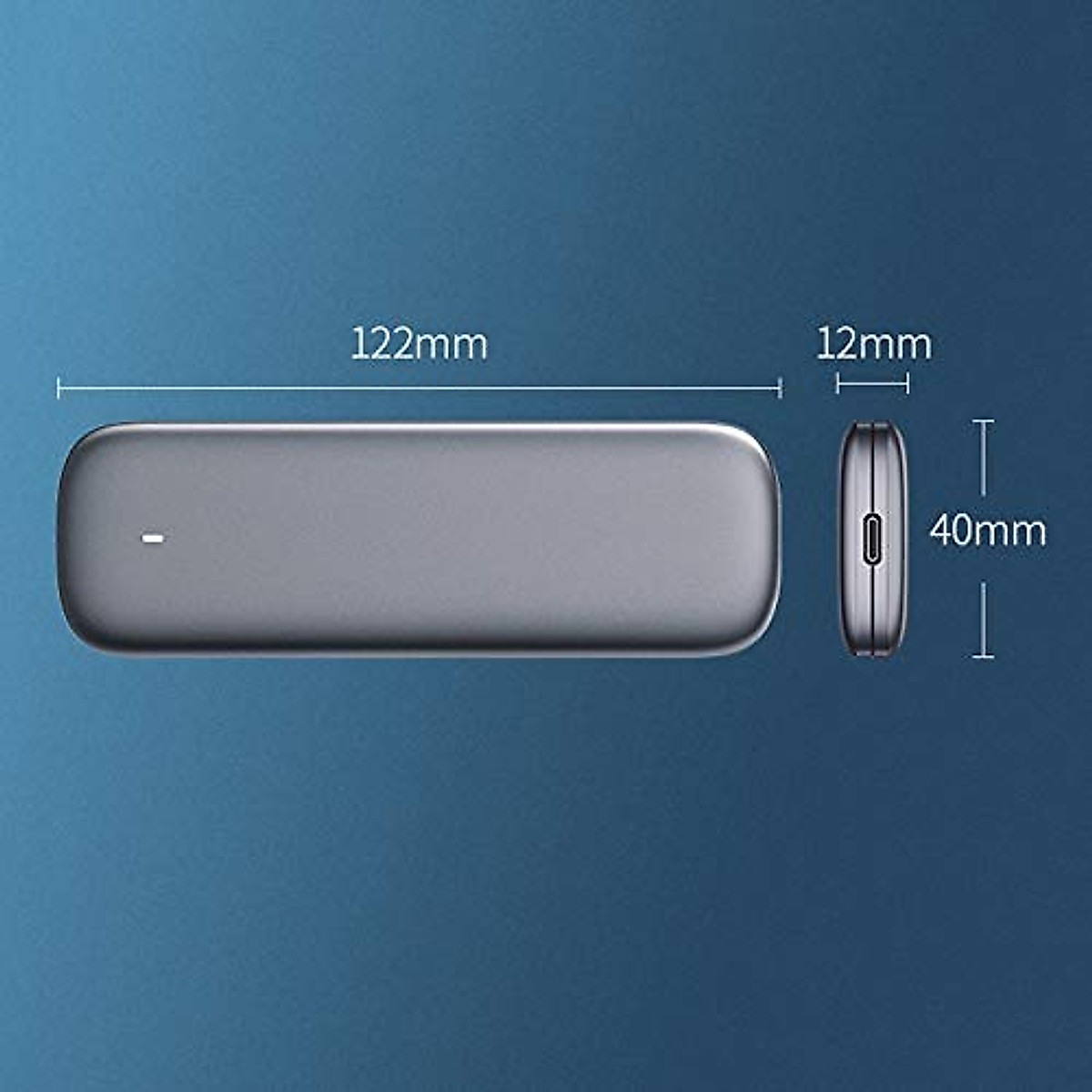 SHYPT M2 SSD Case NVME Enclosure M.2 to USB Type C 3.1 SSD Adapter for NVME PCIE NGFF SATA M/B Key SSD Disk Box M.2 SSD Case