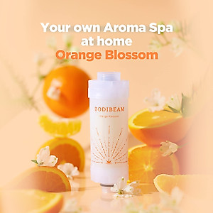 Bodibeam Vitamin C Shower Head Filter, Aromatherapy Shower Infusers, Shower Water Softener, Filtered Shower Water for Healthy Skin and Hair, Stocking Stuffers for Women