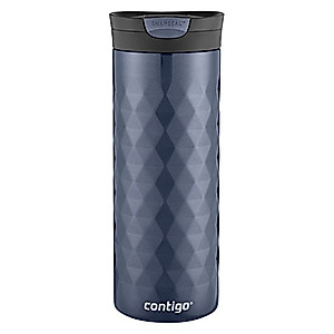 Contigo SNAPSEAL Kenton Vacuum-Insulated Stainless Steel Travel Mug, 20 oz., Serenity