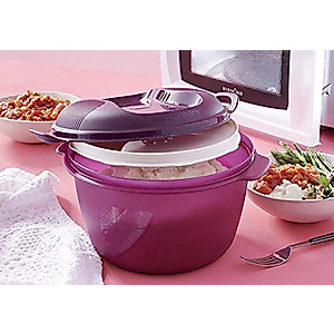 MICROWAVE Rice Maker Cooker Steamer, Pink