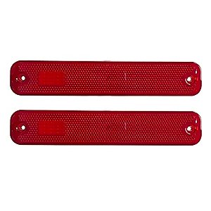 KYYET Rear Red Lens Side Marker Light Housing Fits for Ford F Series Truck 1973-1979/ Bronco 1978-1979/ E-Series Econoline 1975-1991