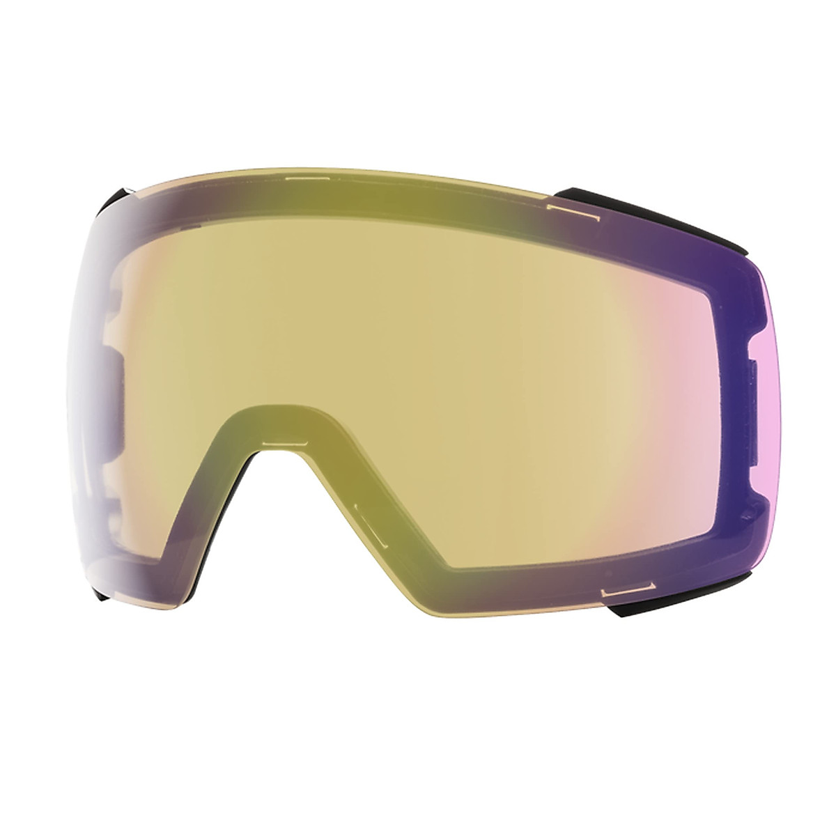 Smith Optics I/O MAG Low Bridge Fit Unisex Snow Winter Goggle - Black, ChromaPop Photochromic Rose Flash