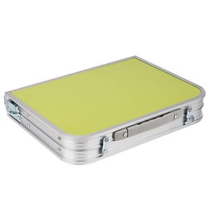 Mind Reader Lap Desk Laptop Stand, Bed Tray, Collapsible, Dorm Room, Portable, Dorm, MDF, Metal, 23.5" L x 16" W x 10" H, Green