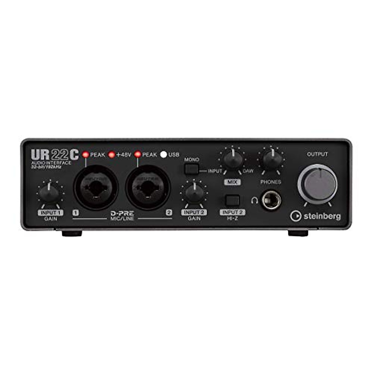 Steinberg UR22C 2x2 USB 3.0 Audio Interface with Cubase AI and Cubasis LE