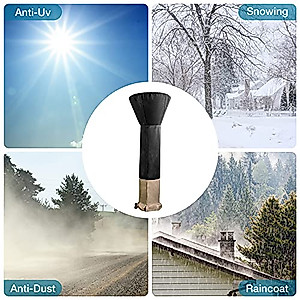 Stanbroil Standup Patio Heater Cover, Waterproof Heater Cover for Outdoor with Zipper, 85'' H x 33" D x 15-1/2" Base