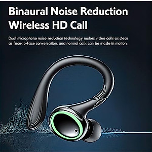Upgrade Your Everyday Headphones or Wired Earbuds with These Workout, Noise Cancelling Earbuds, True Wireless Earbuds Over Ear Dynamic Sounding TWS i25 Bluetooth v5.1, HiFi, Waterproof Earbuds.