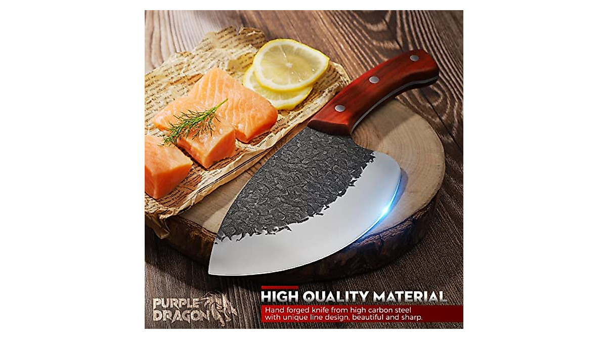 Purple Dragon Fish Fillet Knife – Professional Aquatic Fish Knife for ...