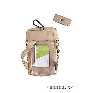セトクラフト(Seto Craft) Setocraft Pass Pouch Backpack with Carabiner Hook for Commuter and Transportation Card Slot, Size: 4.9 x 1.4 x 7.1 inches (12.5 x 3.5