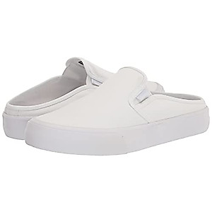 Lugz Women's Clipper Mule Classic Slip-on Fashion Sneaker, White, 9