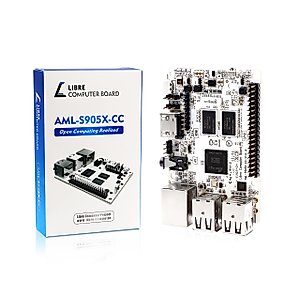 Libre Computer Board AML-S905X-CC (Le Potato) 2GB 64-bit Mini Computer for 4K Media