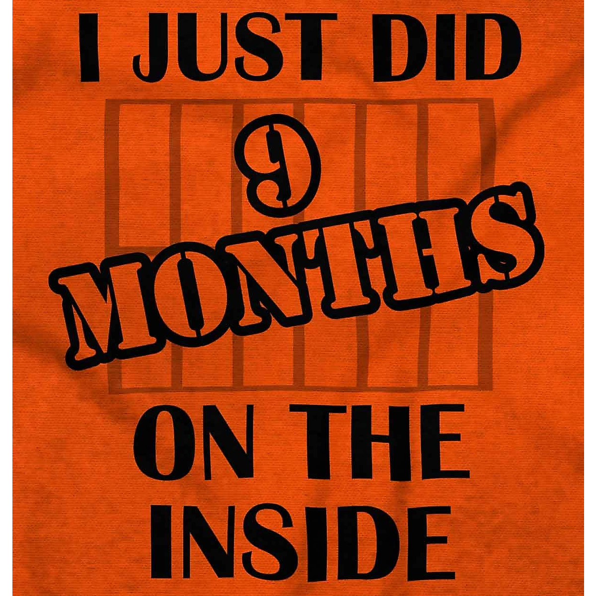 Brisco Brands Just Did 9 Months On The Inside Baby Romper Boys or Girls