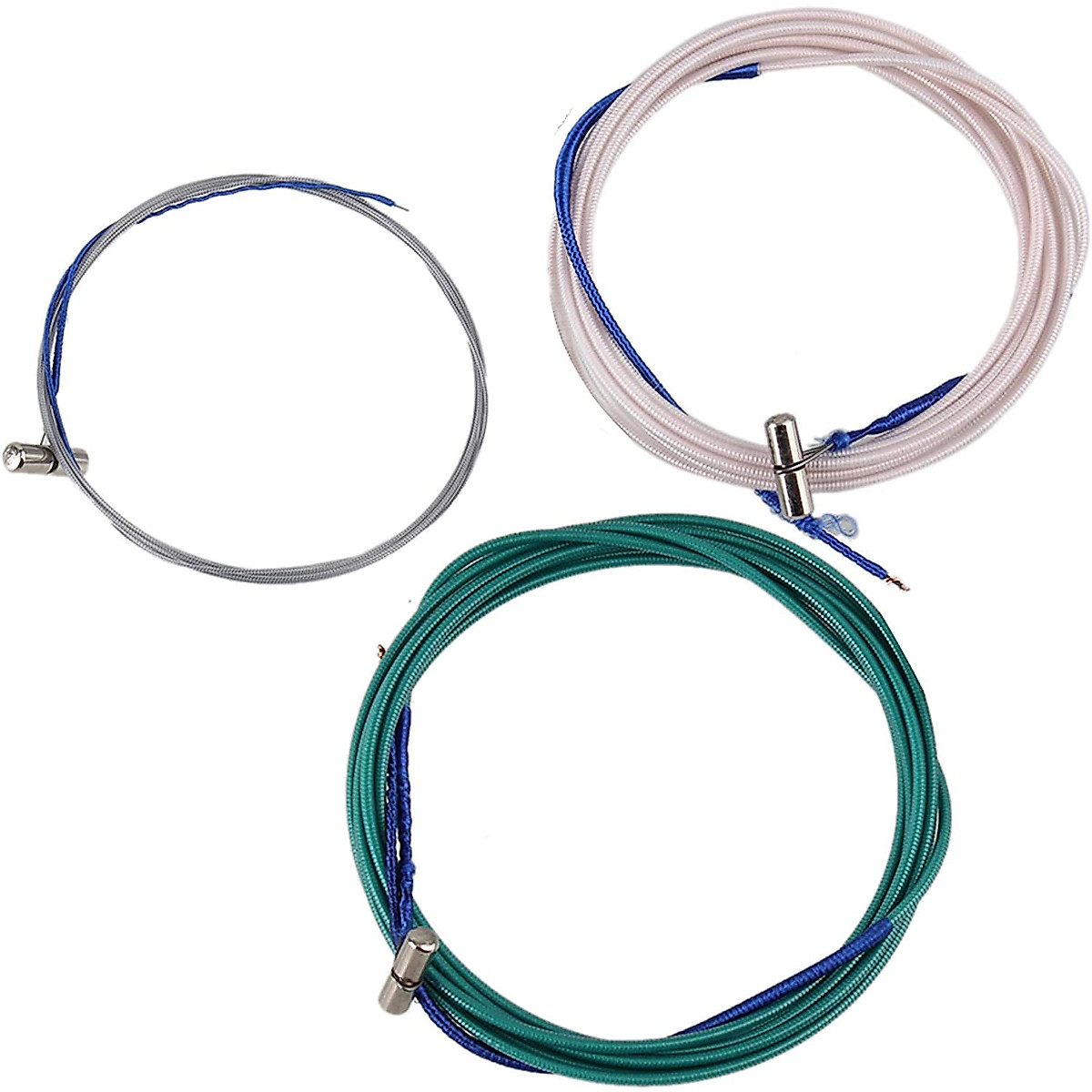 LANDTOM Chinese Guzheng Accessory Steel Wire and Nylon Guzheng String 1-21# Pack of 21 (full set)