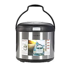Tayama Stainless Steel Thermal Cooker,Black,7 Qt.,TXM-70CFZR