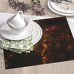 Galaxy Space Planet Printed Drying Mat For Kitchen Ultra Absorbent Microfiber Dishes Drainer Mats Non-Slip Silicone Quick Dry Pad - 18 X 16inch