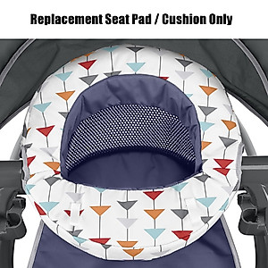 Replacement Part for Fisher-Price On-The-Go Sit-Me-Up Floor Seat - GKH30 ~ Replacement Seat Pad/Cushion