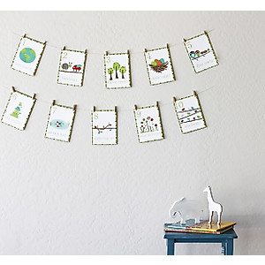 Woodland Number Counting Wall Cards in English, Set of Ten 5x7 Wall Art Prints, Forest Animal Nursery Wall Art Decor, Kid's Art Decor, Gender Neutral Nursery, Nature Themed, Woodland Nursery