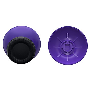 eXtremeRate Purple & Black Replacement Thumbsticks for PS5 Controller, Custom Dual Color Analog Stick Joystick Compatible with PS5, for PS4 All Model Controllers Universal - Controller NOT Included