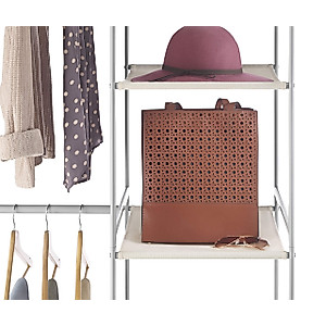 Whitmor White Double Rod Closet