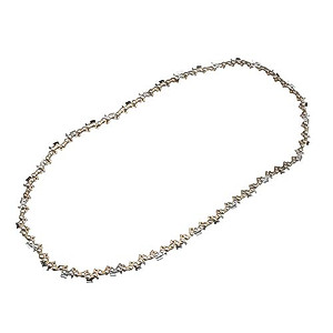 18 Inch Thick Rolled Steel Chain Saw Garden Tool hine Replacement Accessories for Patio Lawn Garden (72 Links, Teeth: 36)
