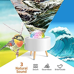 Auplf Galaxy Light Projector for Bedroom, Star Projector Sky Light with Bluetooth Speaker, White Noises&Remote Control, Romantic Night Light Projector for Bedroom Party Decor Birthday Day Gift