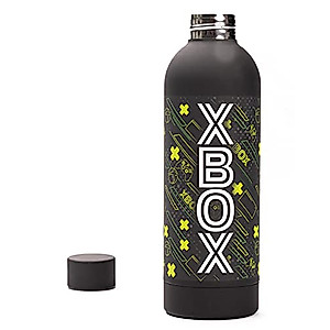 Xbox Water Bottle Gamer 750ML Game Stainless Steel Sports Travel Mug One Size