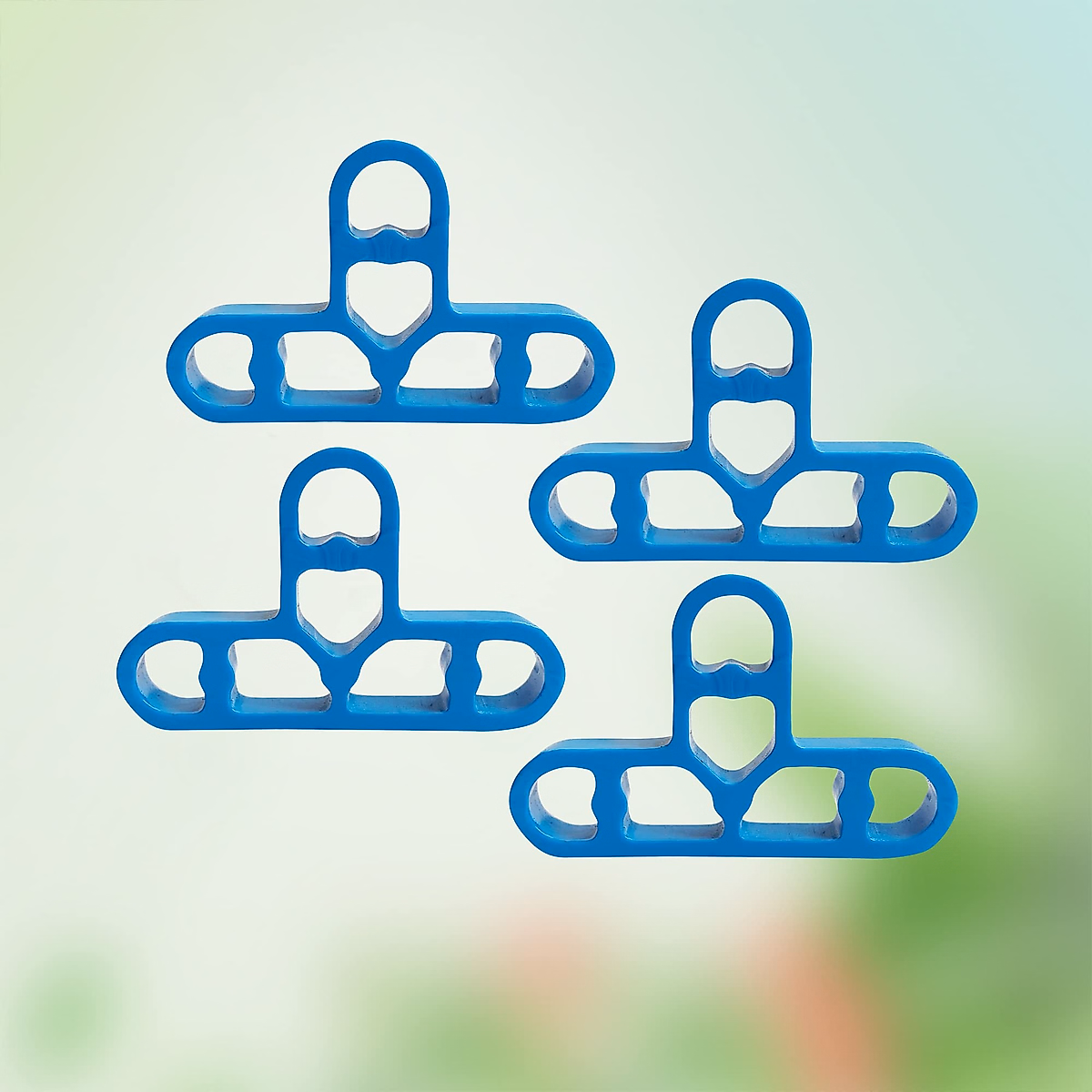 JINYO 10mm 3/8'' 100pcs Bricklaying Spacer Stone Wall Spacer Brick laying Clips White Black Green Blue colorful Brick Wall Spacer Masonry Paving Spacer Mortar Bricklaying Tile Brick Jointing Spacer